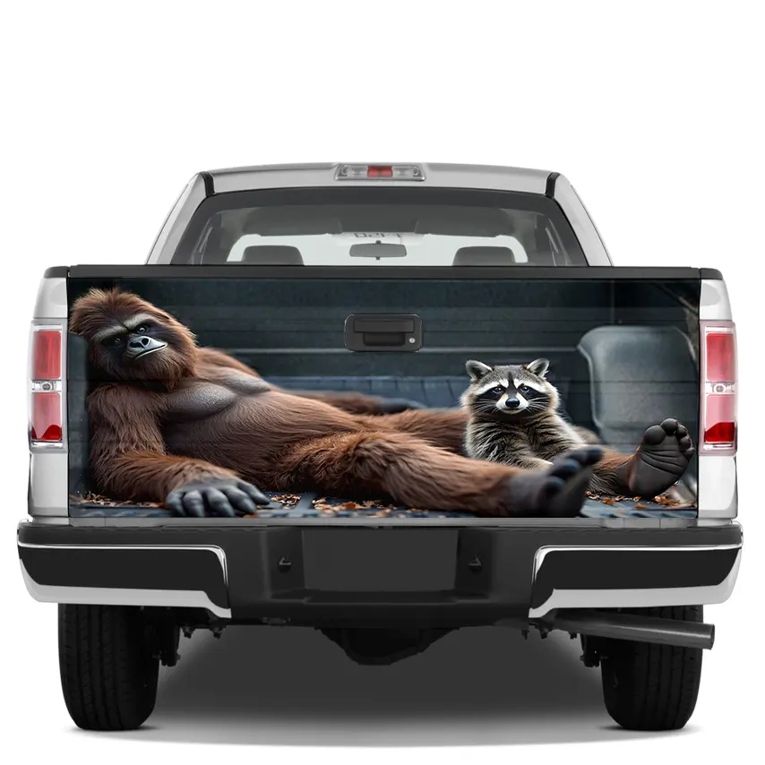 Sasquatch Decals For Vehicles Premium Die Cut Vinyl Graphic For Vehicle ...