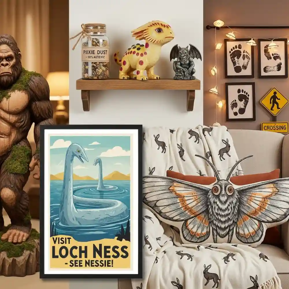 Decor - I Heart Cryptids